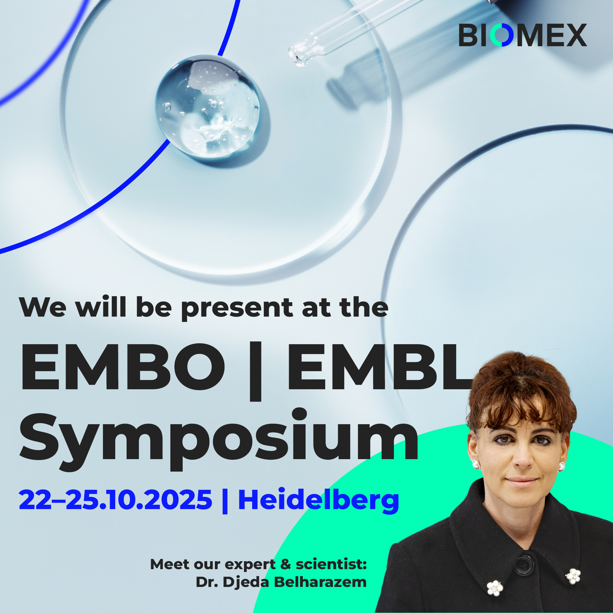 BIOMEX at the EMBO | EMBL Symposium 2025 - BIOMEX